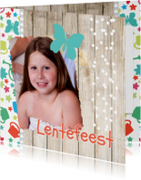 Uitnodiging lentefeest maken | Kaartje2go.be