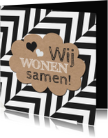 Samenwonen kaarten - leuke samenwoonkaarten | Kaartje2go