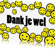 Bedankkaartjes maken - Mooie bedankkaart van Kaartje2go.be