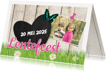 Uitnodiging lentefeest maken | Kaartje2go